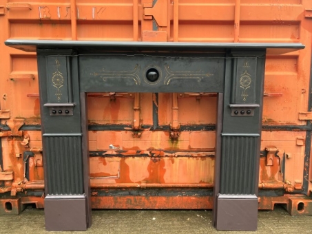 Victorian slate fire surround