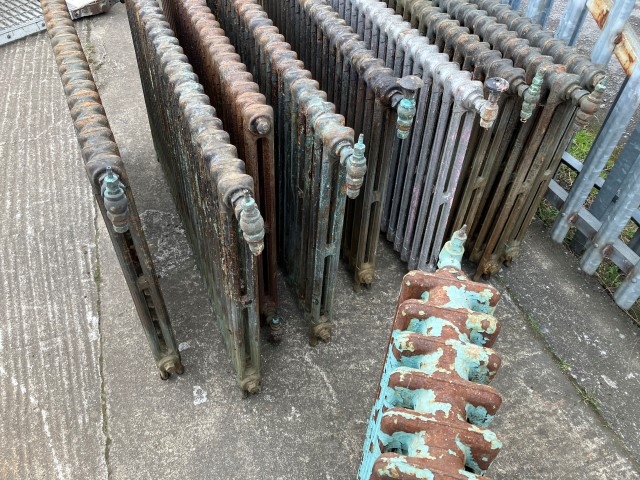 Cast iron radiators
