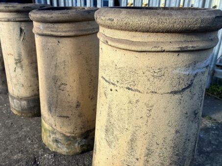 Victorian buff chimney pots